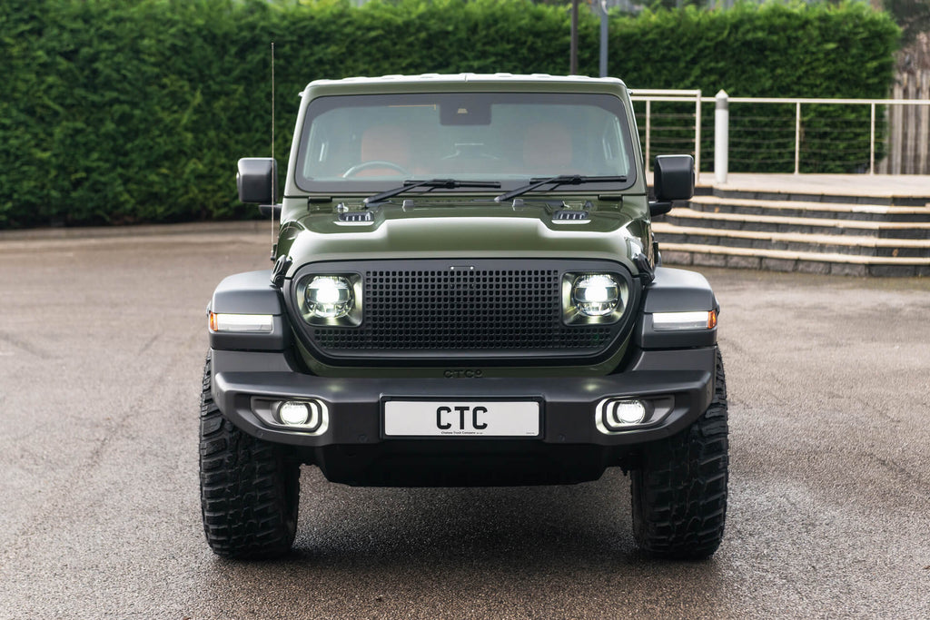 Jeep Wrangler JL (2018-Present) Heritage Lattice Front Grille - Project ...