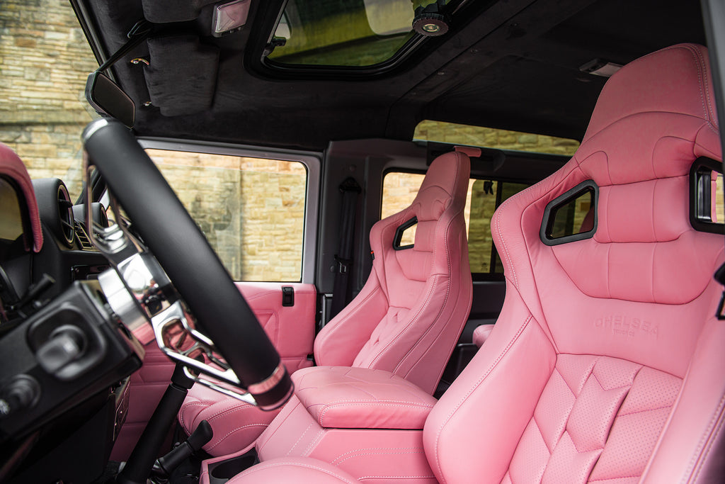 DEFENDER 90 (1991-2016) WITH PINK INTERIOR - Project Kahn