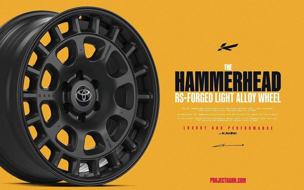 The KAHN® Hammerhead RS-Forged Light Alloy Wheel: Off-Road Excellence ...