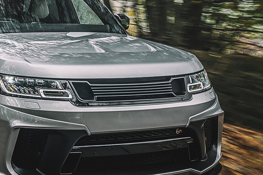 RANGE ROVER SPORT SVR (2018-PRESENT) EXPOSED CARBON VENTED FRONT GRILL ...