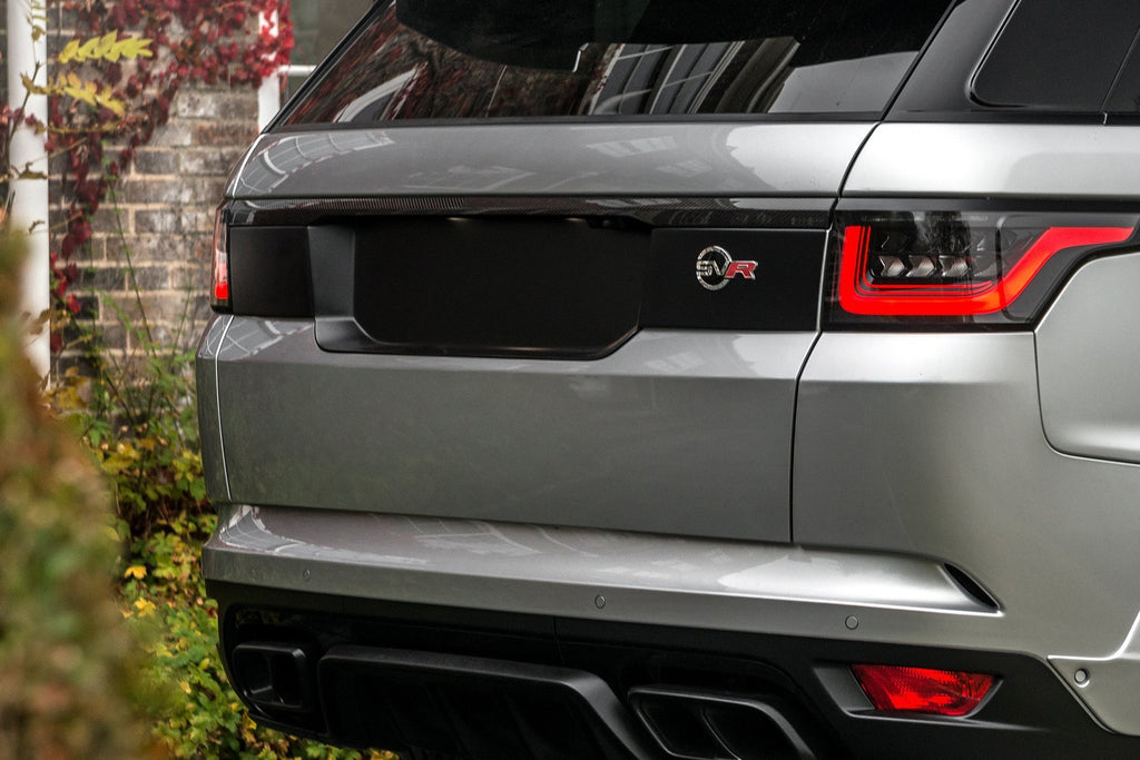 RANGE ROVER SPORT SVR (2018-PRESENT) EXPOSED CARBON FULL-WIDTH TAILGAT ...