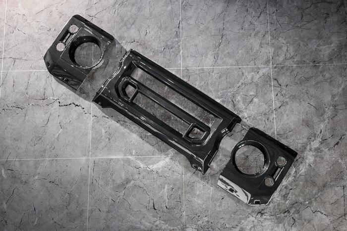 LAND ROVER DEFENDER 110 (1991-2016) X-LANDER HERRINGBONE EXPOSED CARBO ...