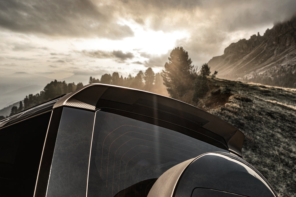Land Rover Defender (2020-Present) Exposed Carbon Rear Roof Wing ...