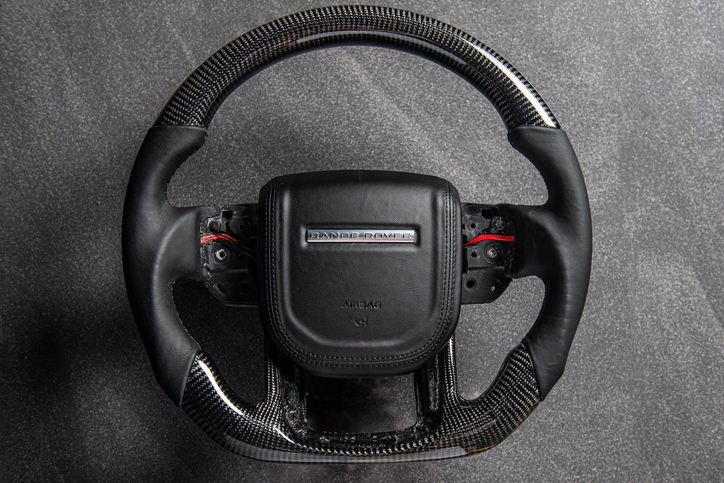 Range Rover Sport (2018-present) Exposed Carbon Steering Wheel ...