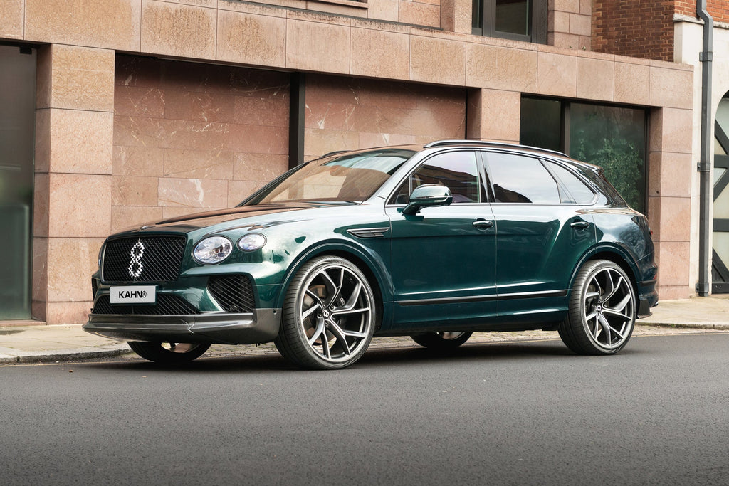 Bentley Bentayga: Green Exterior & Type 56 Wheel Luxury Upgrade ...
