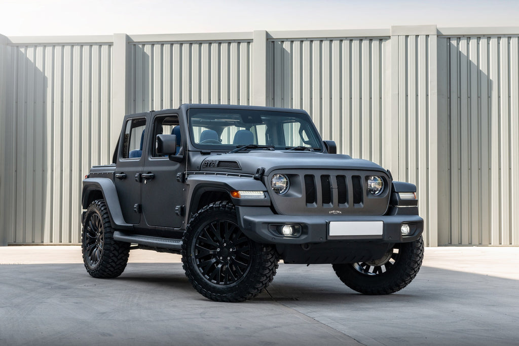 Jeep Wrangle JL 4 Door with Bodyguard in Black - Project Kahn