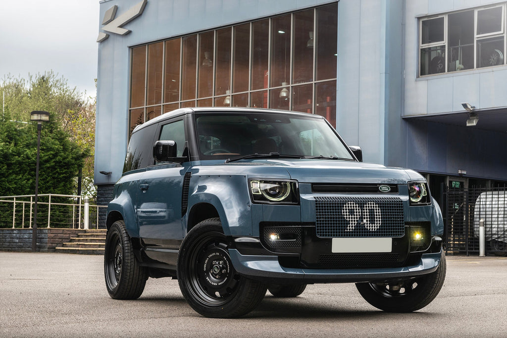Land Rover Defender 90 Heritage - Blue Exterior & Tan Interior ...