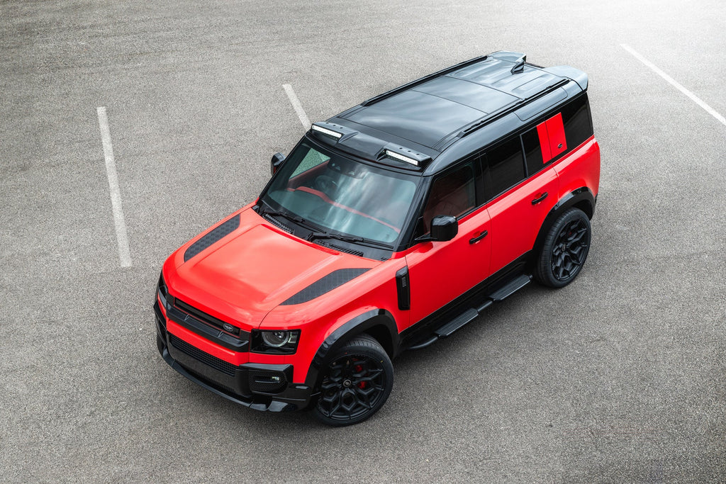 Land Rover Defender 110 - Rosso Corsa Red - Project Kahn