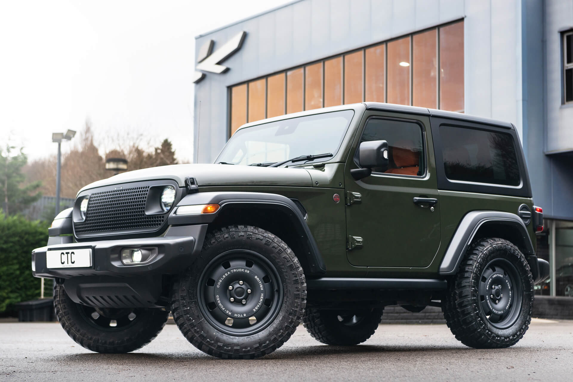 Jeep Wrangler JL (2018-Present) Heritage Lattice Front Grille - Project ...