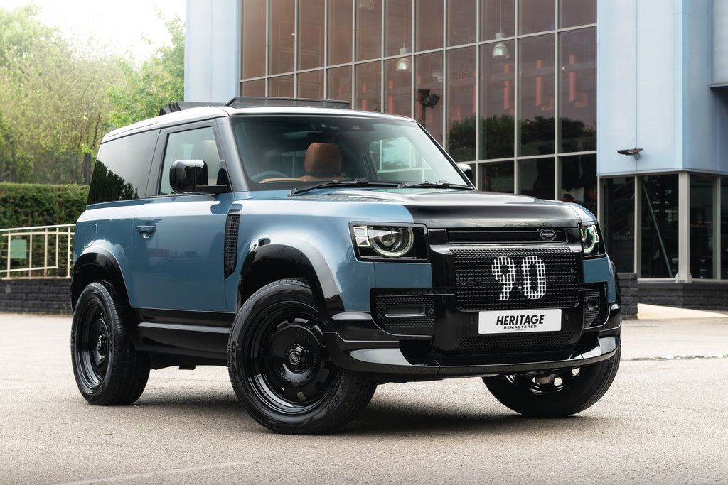 Land Rover Defender 90 Heritage Remastered - Blue Exterior & Tan Inter ...