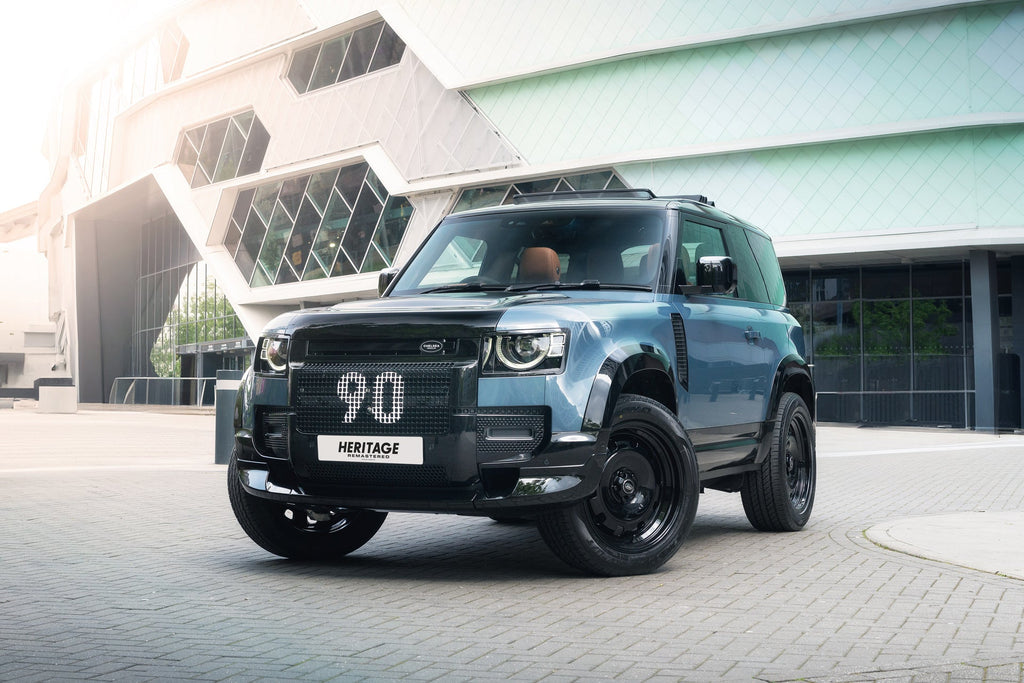 Land Rover Defender 90 Heritage Remastered - Blue Exterior & Tan Inter ...