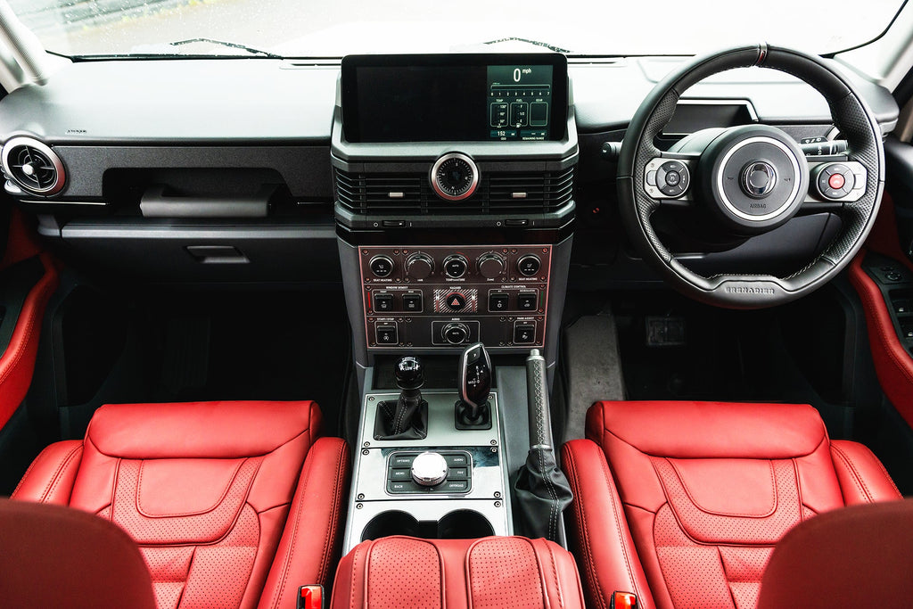 Ineos Grenadier | Sport Seat Leather Interior | Project Kahn