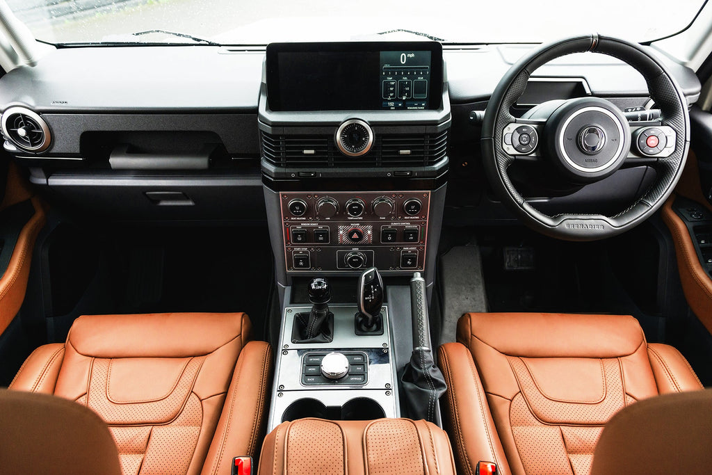 Ineos Grenadier | Sport Seat Leather Interior | Project Kahn