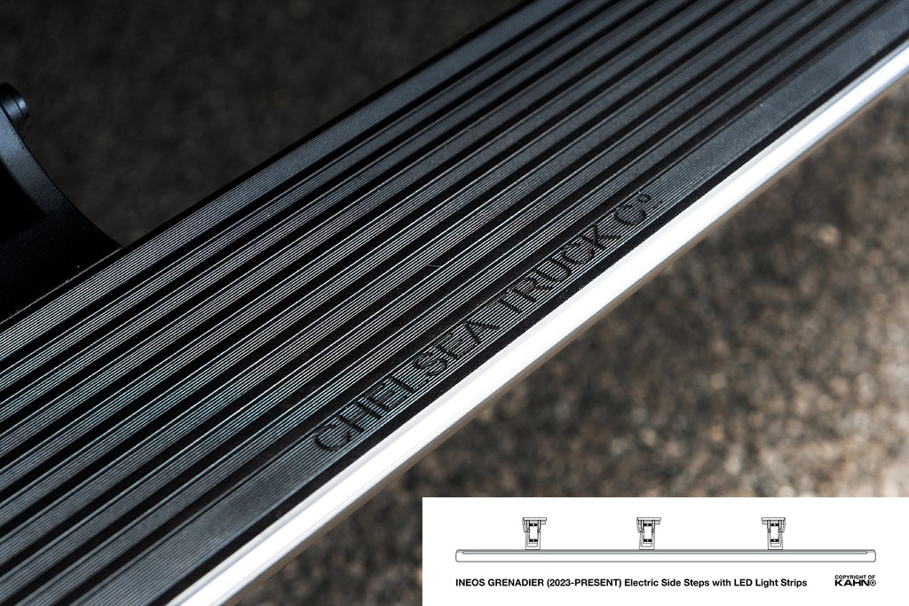 Electric Side Steps | Chelsea Truck Company | Ineos Grenadier - Project ...