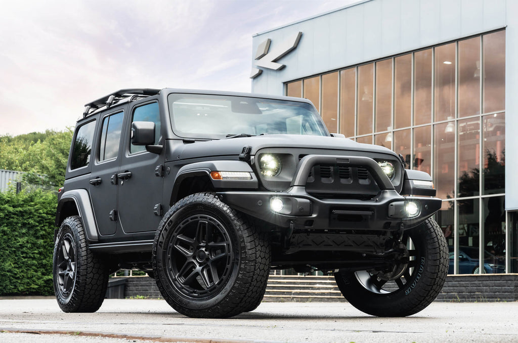 Jeep Wrangler JL (2018-Present) Expedition Front Bumper with Integrated ...