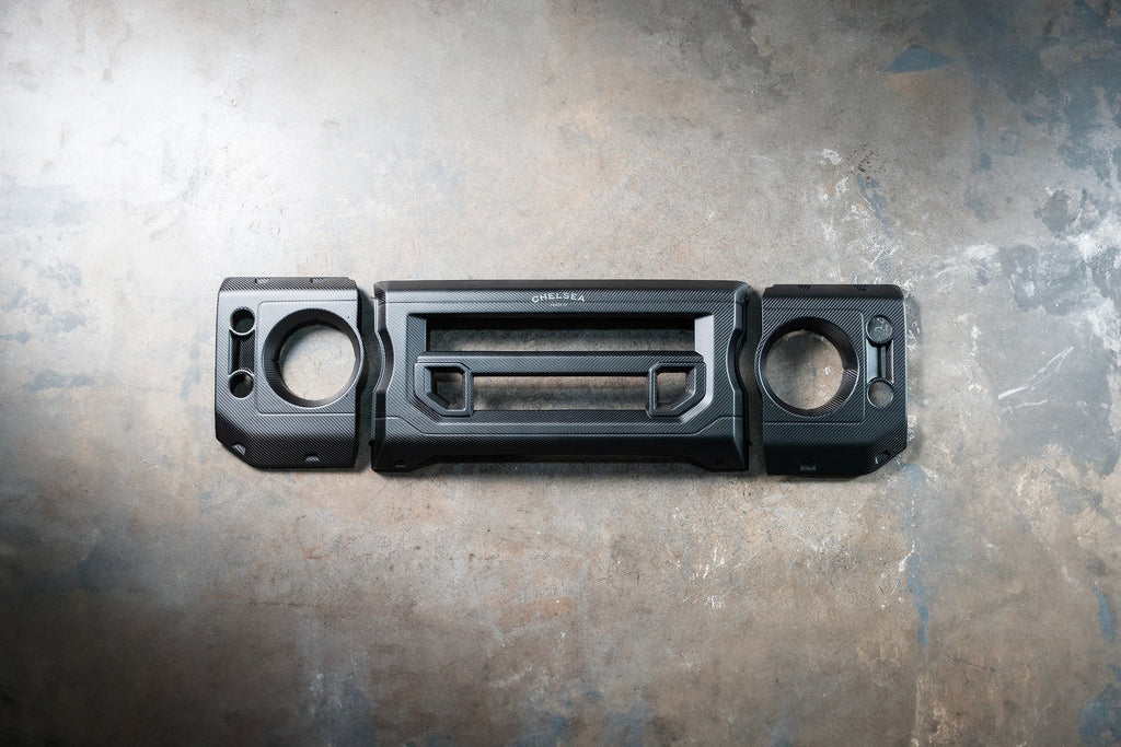 Land Rover Defender (1991-2016) X-Lander Carbon Fibre Front Grille ...