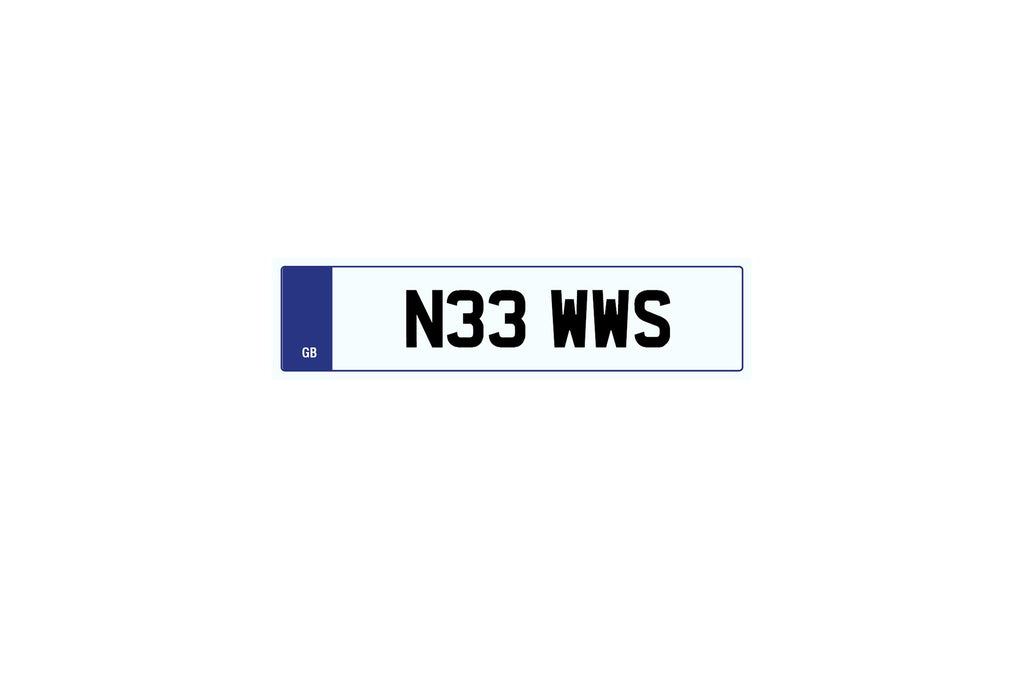 N33 WWS - Private Number Plate For Sale by Project Kahn