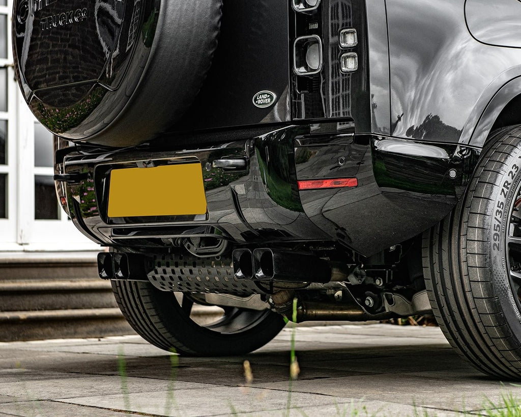 Project Kahn's V8 Quad Exhaust System for the New Defender