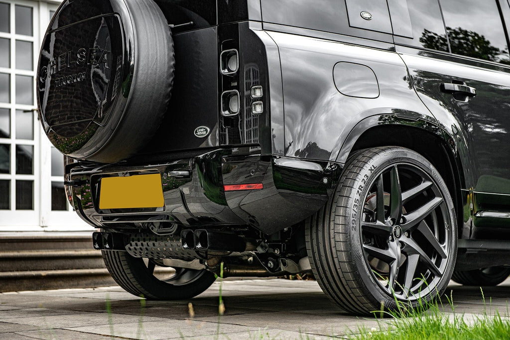 Project Kahn's V8 Quad Exhaust System for the New Defender