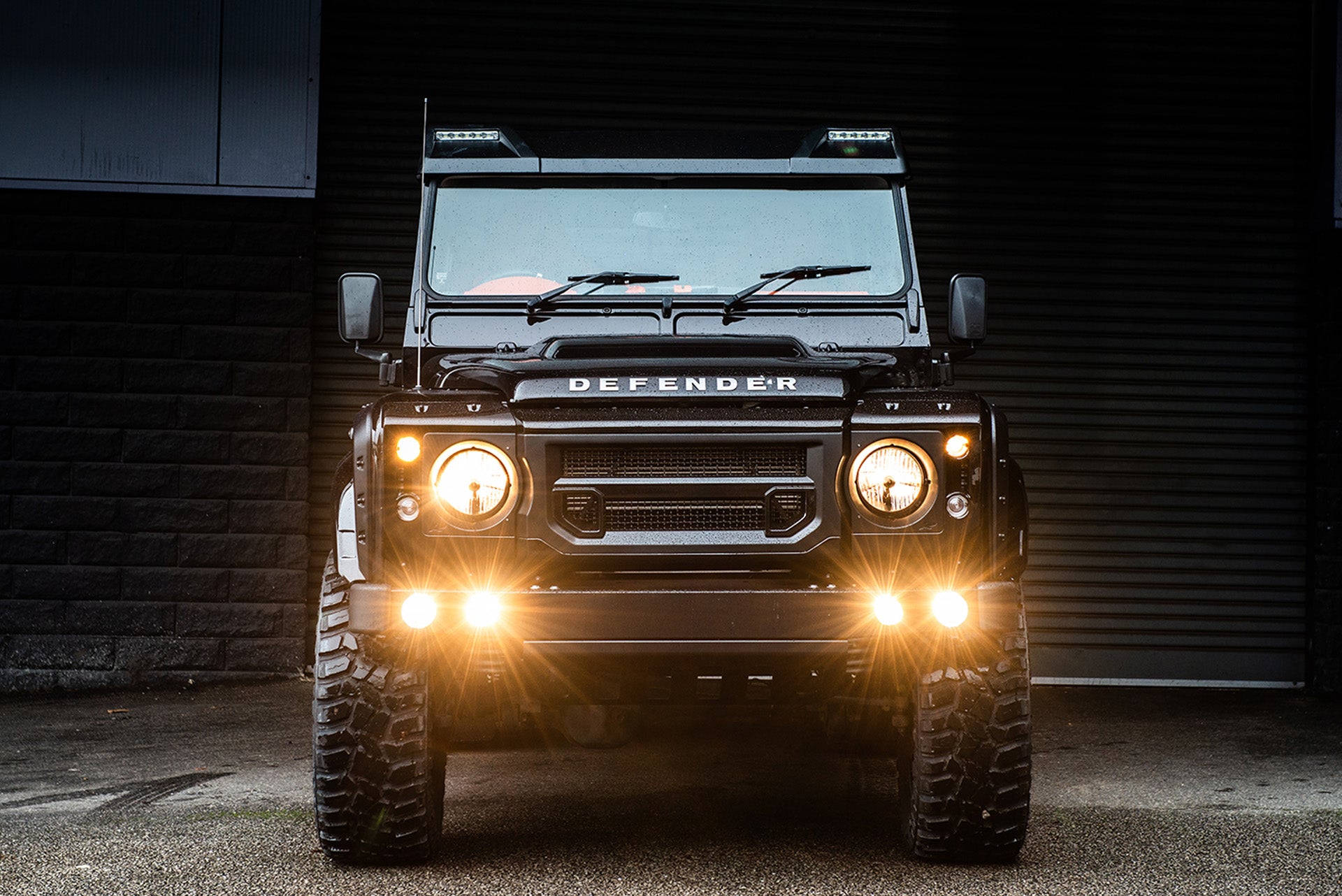 Land Rover Defender | Front Shield LED Lights - Project Kahn
