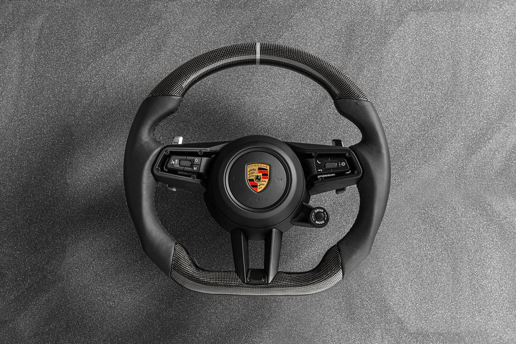 Porsche 911/992 Exposed Carbon Steering Wheels | Project Kahn
