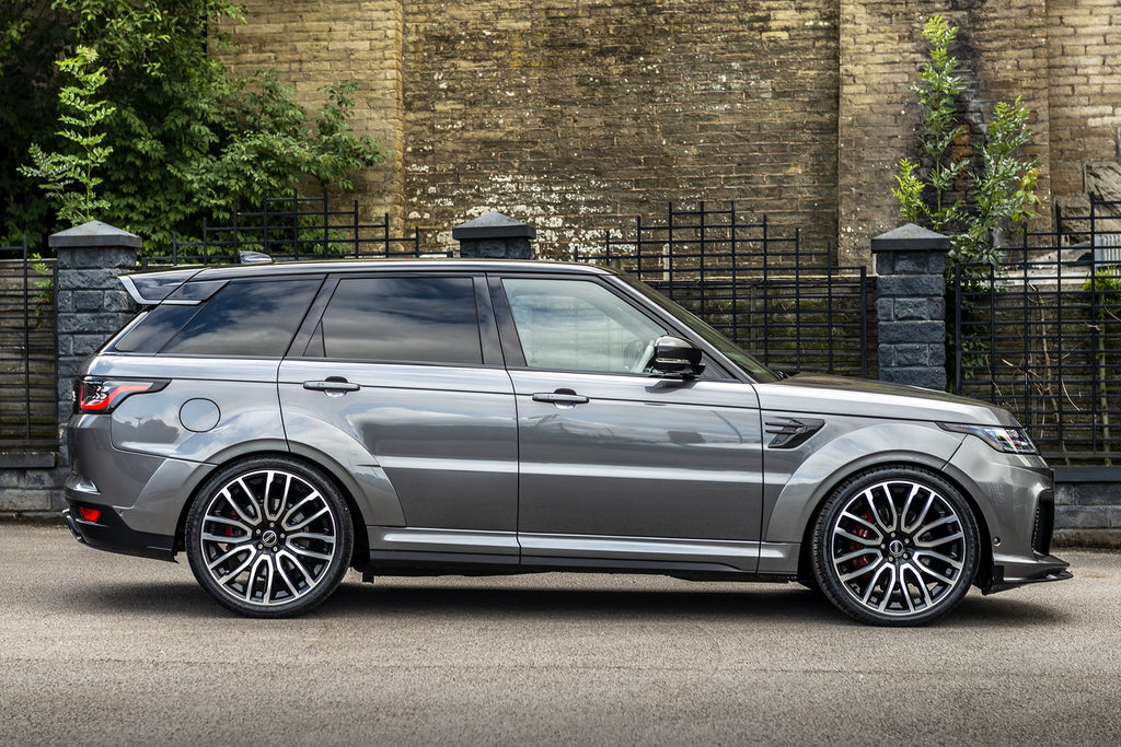 23" Range Rover Sport SVR Alloy Wheels in Satin Black by Kahn - Project ...