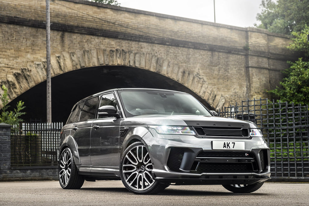 23" Range Rover Sport SVR Alloy Wheels in Satin Black by Kahn - Project ...