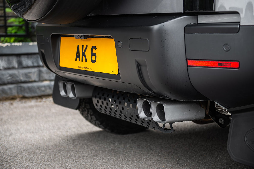 Project Kahn Quad Exhaust System for Land Rover Defender