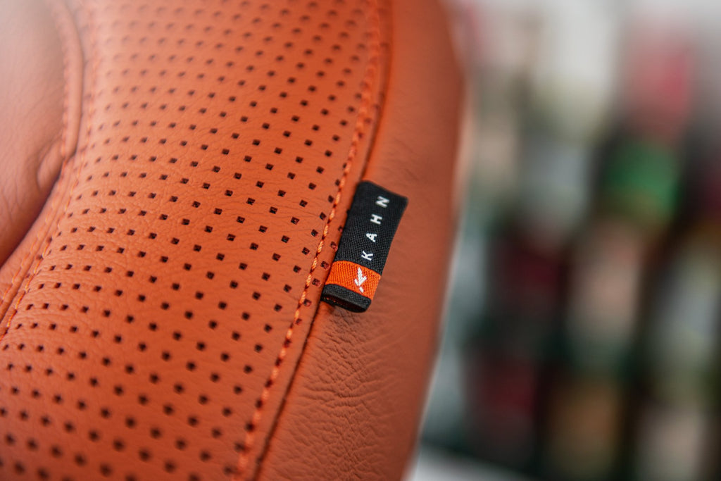 Land Rover Defender 90 (2020-Present) Comfort Volcanic Orange Leather ...