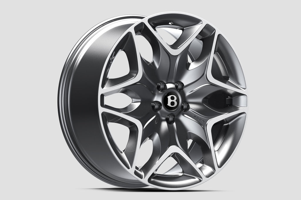 Model Split 6 Silver Alloy Wheels - Project Kahn