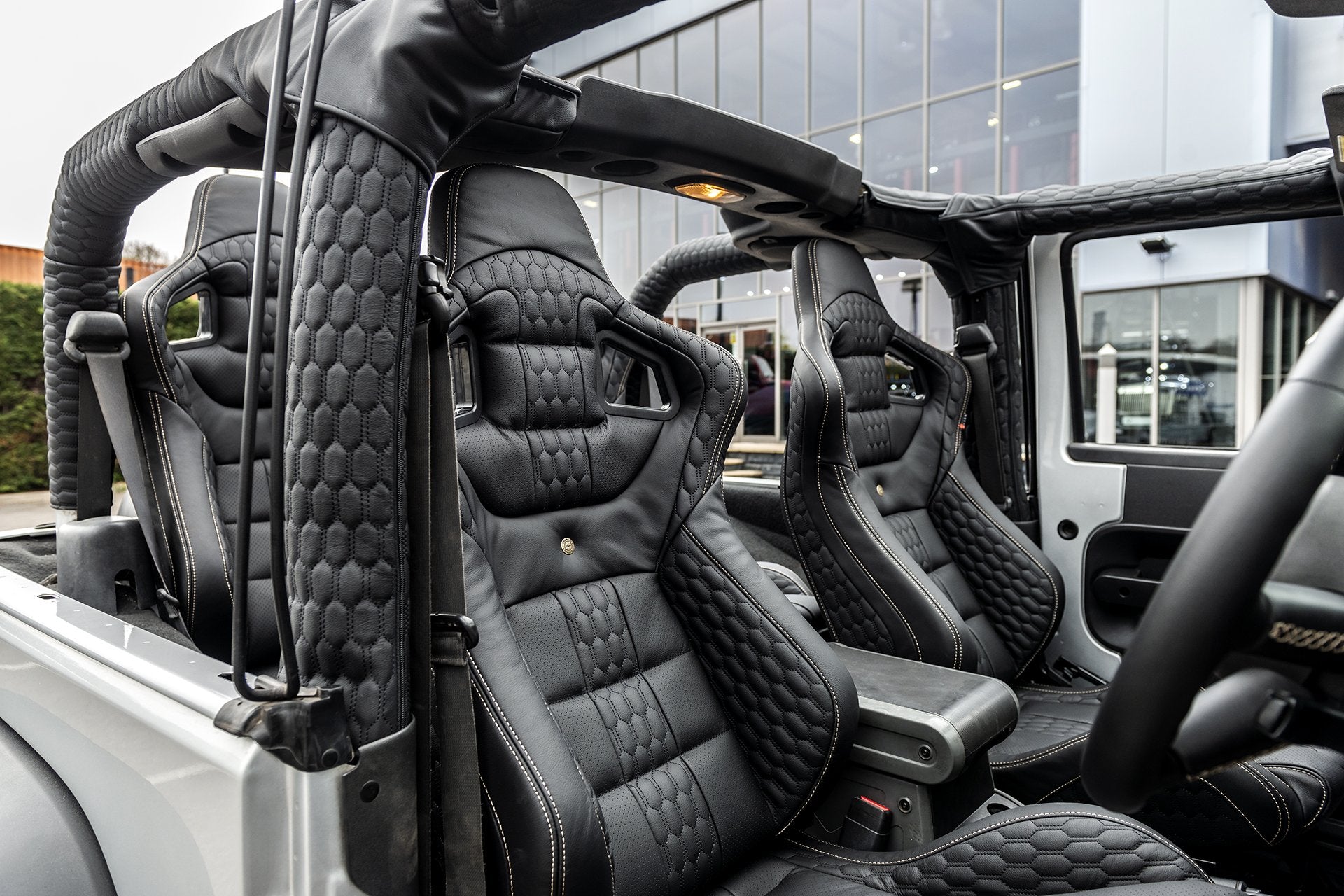 Transform Your Jeep JK with Matrix Leather Seats – Shop Volcanic Black ...