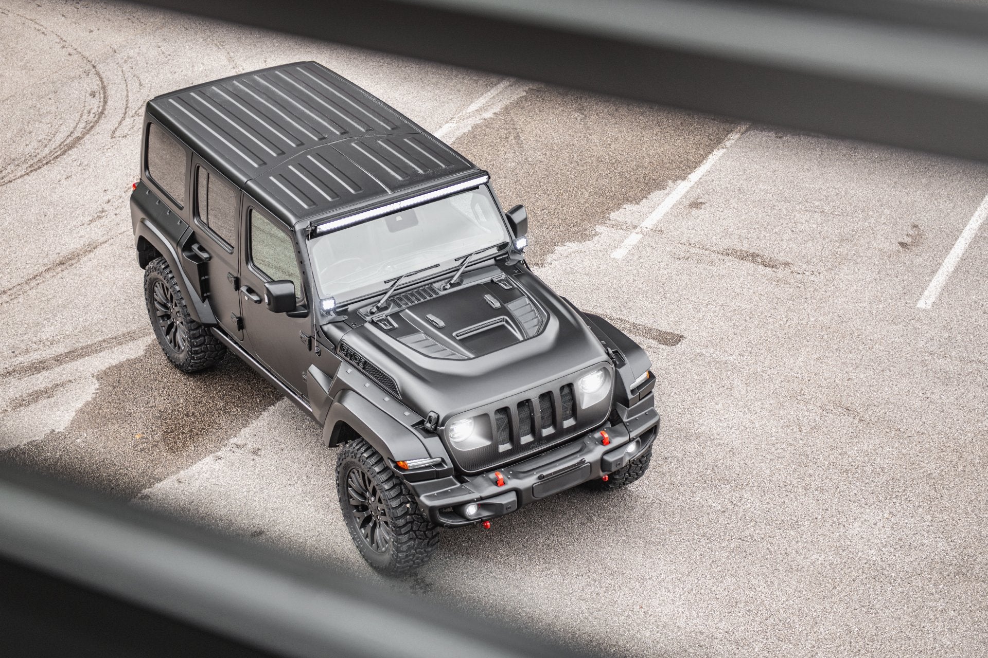 Iron Man Vented Bonnet for Jeep Wrangler JL (2018-Present) by Kahn ...