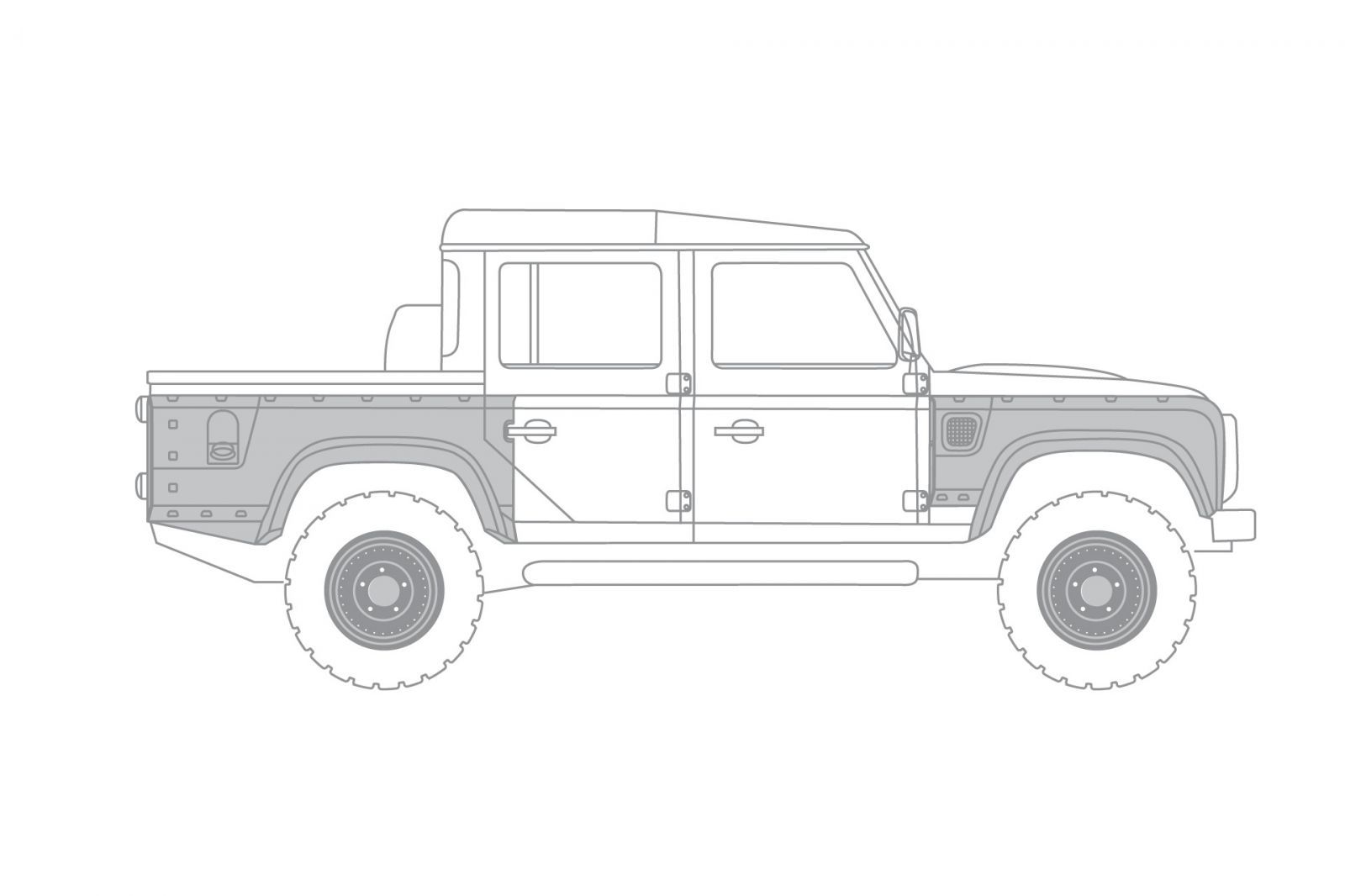 Land Rover Defender 110 | Wide Track Body Kit | Project Kahn