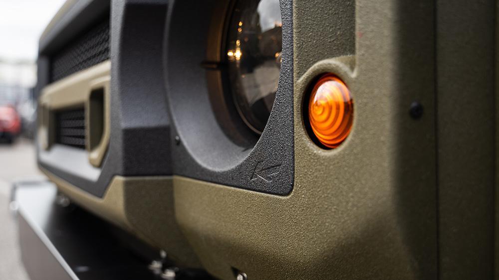 Land Rover Defender Front Grille Headlight Surrounds | Project Kahn