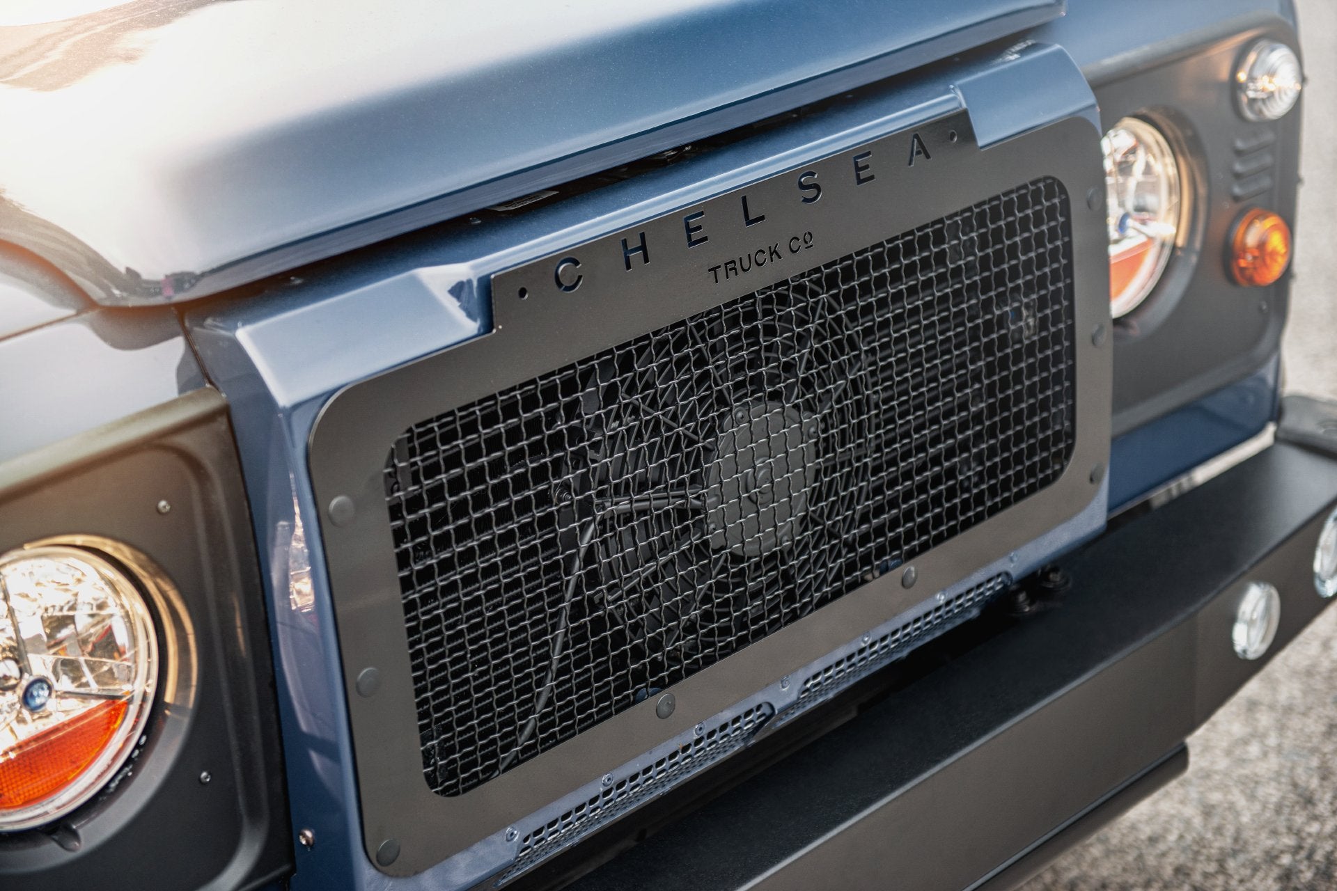 Land Rover Defender 110 (1991-2016) Front Grille Stainless Steel Mesh ...
