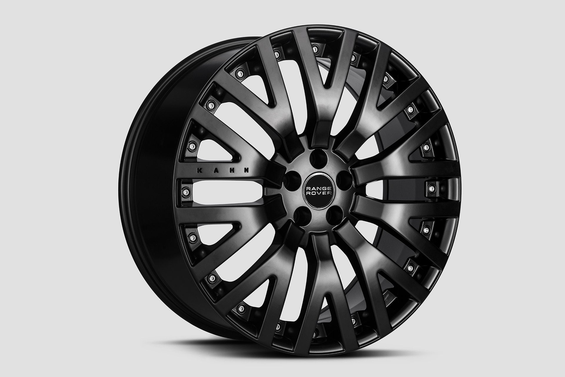 23" Gloss Black Range Rover Velar RS-2 Light Alloy Wheels by Kahn ...