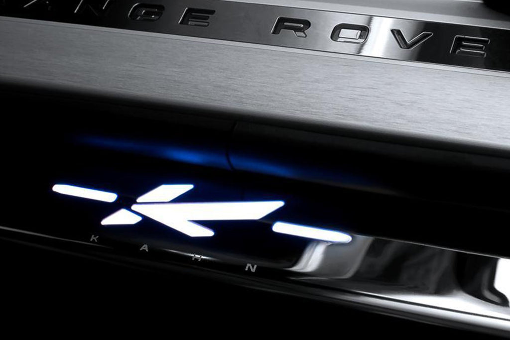 Range Rover Accessories | Illuminated LED Plates | Project Kahn