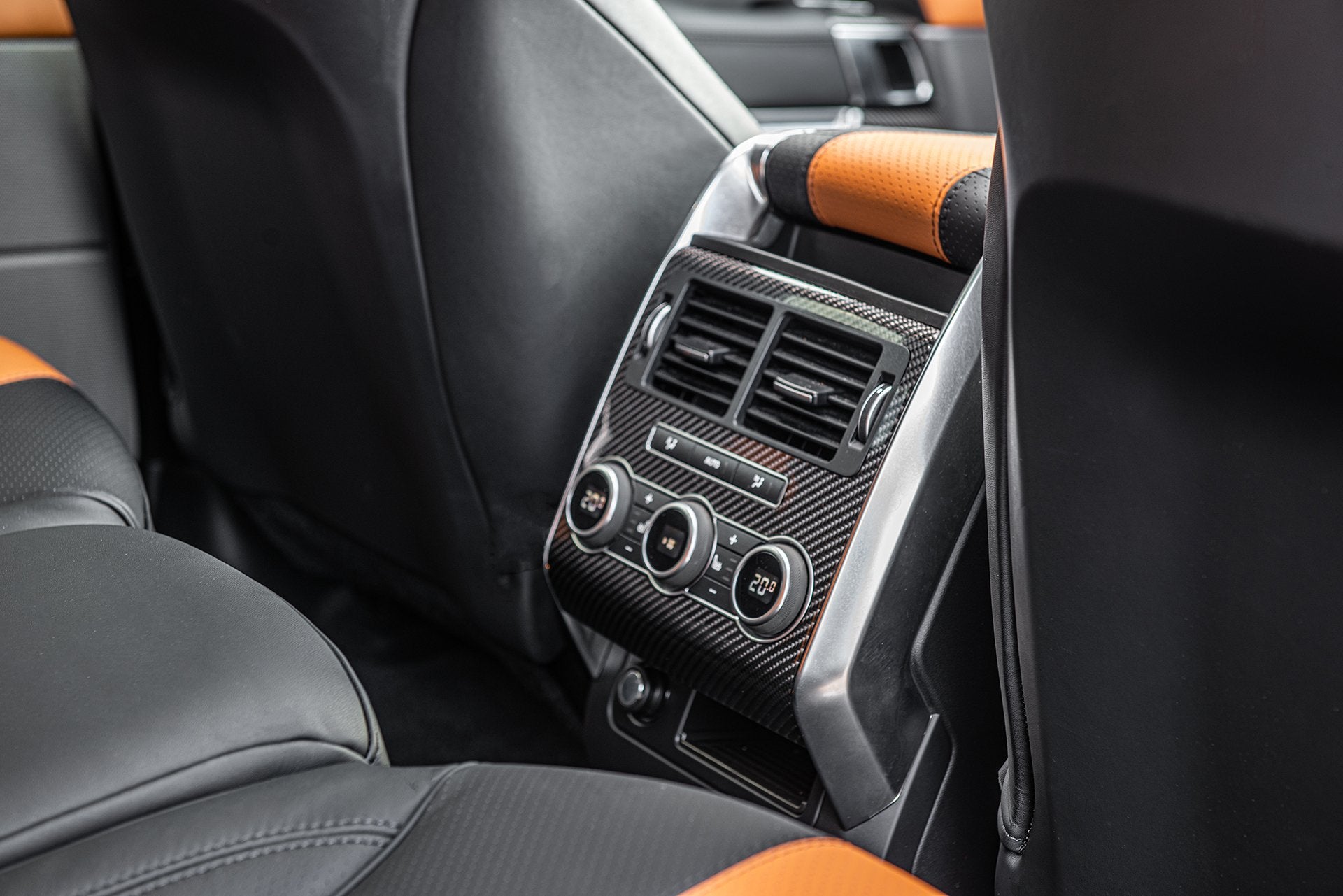 Range Rover Sport SVR (2018-Present) Black & Tan Leather Interior ...