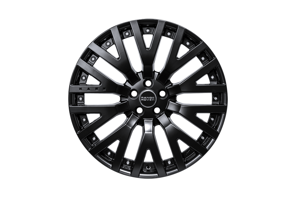 22" Matte Black Range Rover (2009-2012) RS-2 Light Alloy Wheels ...