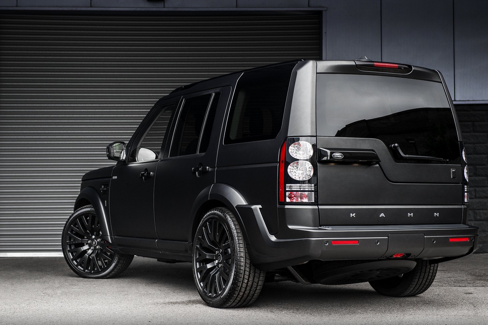 22" Matt Black Land Rover Discovery RS Light Alloy Wheels by Kahn ...