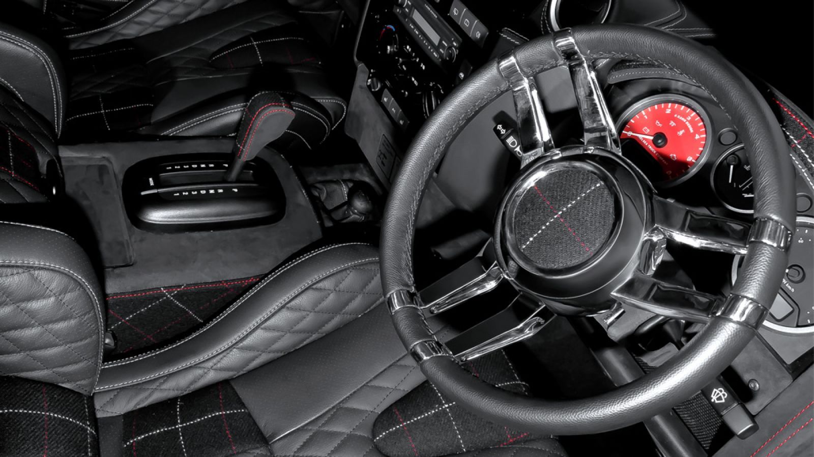 Land Rover Defender | Double 3-Spoke Steering Wheel | Project Kahn