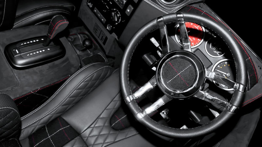 Land Rover Defender | Double 3-Spoke Steering Wheel | Project Kahn