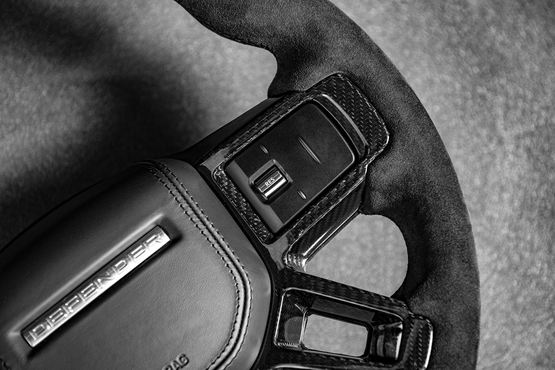 Land Rover Defender (2020-Present) Full Carbon Steering Wheel - Project ...