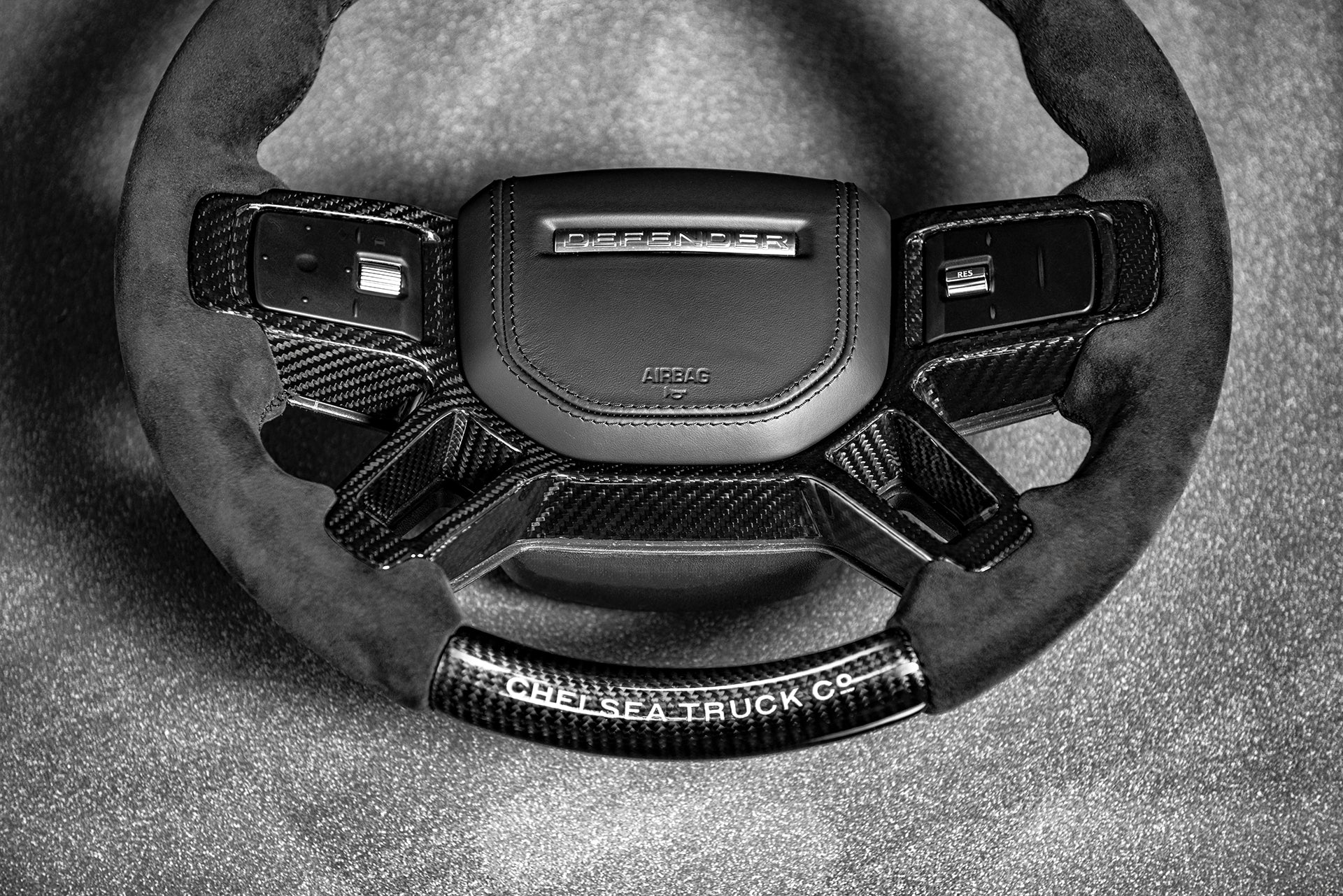 Land Rover Defender (2020-Present) Full Carbon Steering Wheel - Project ...