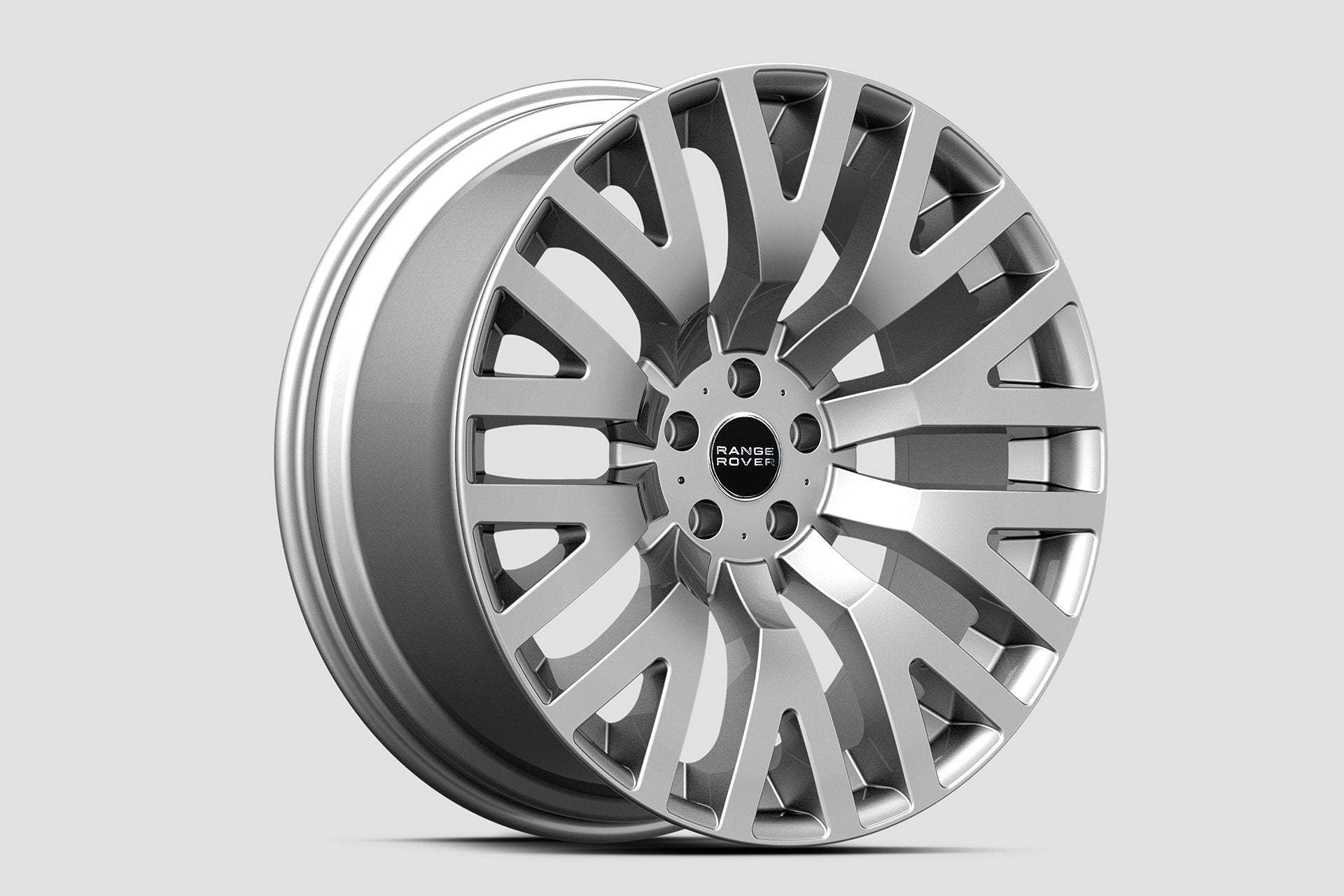 Range Rover Wheels | 22" Inch Hyper Silver Alloy Wheels | Project Kahn