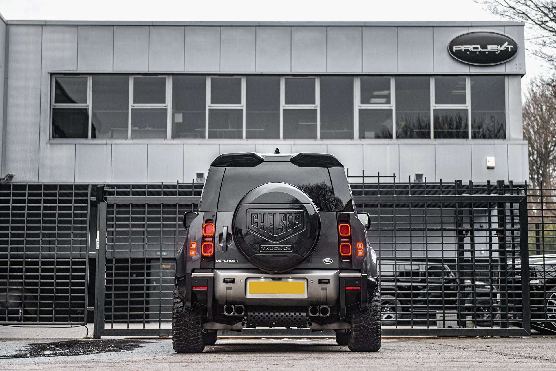 Land Rover Defender (2020-Present) Large Rear Roof Wing - Project Kahn