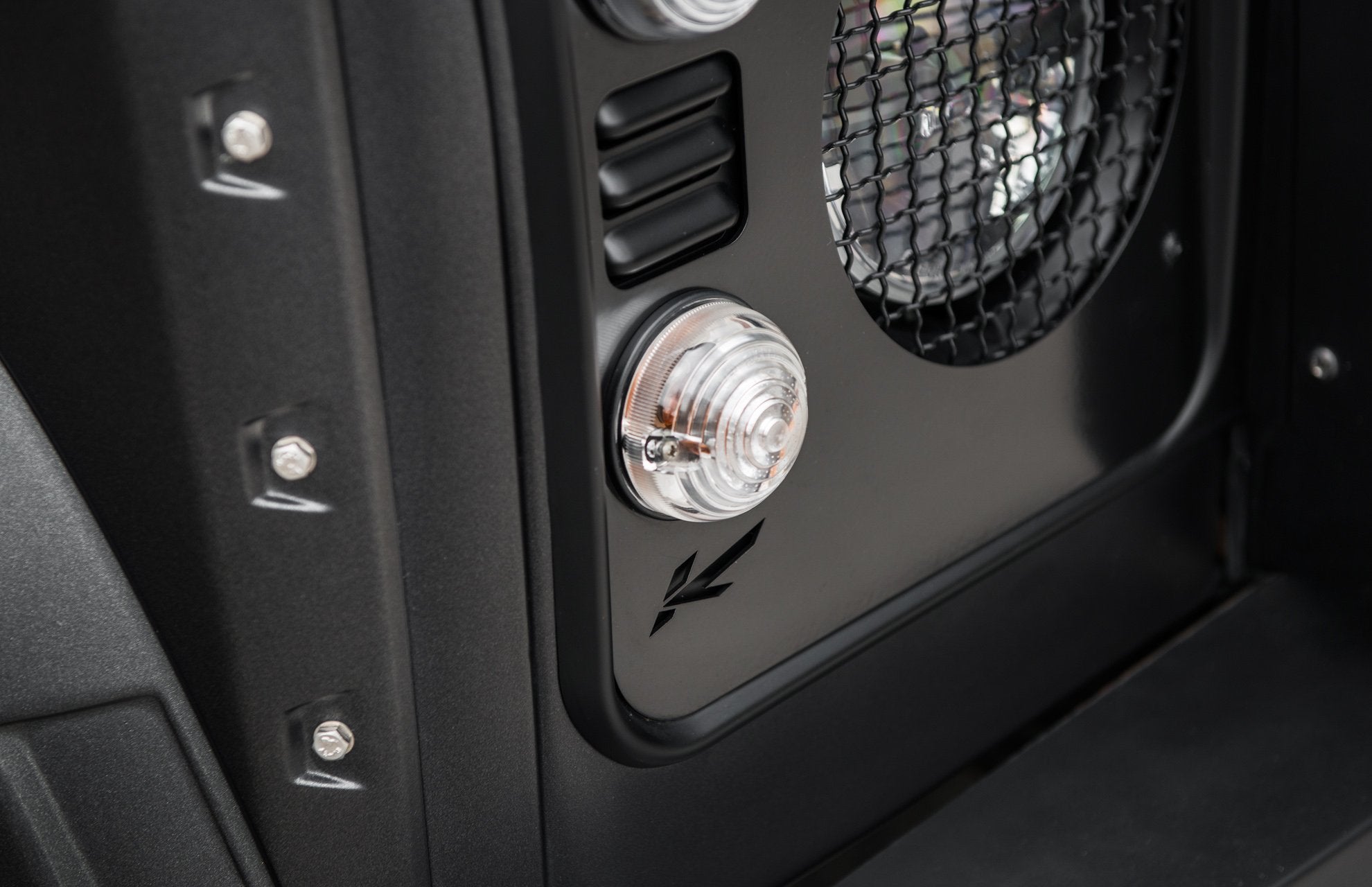 Land Rover Defender | Military Headlight Covers - Project Kahn