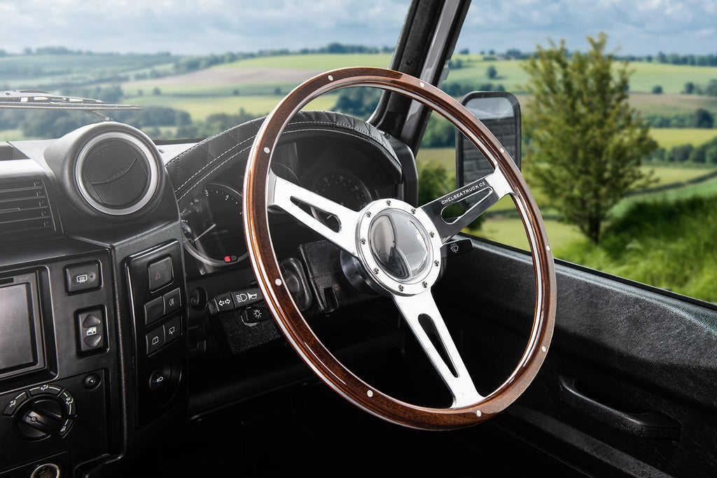 Land Rover Defender | Heritage Steering Wheel | Kahn - Project Kahn