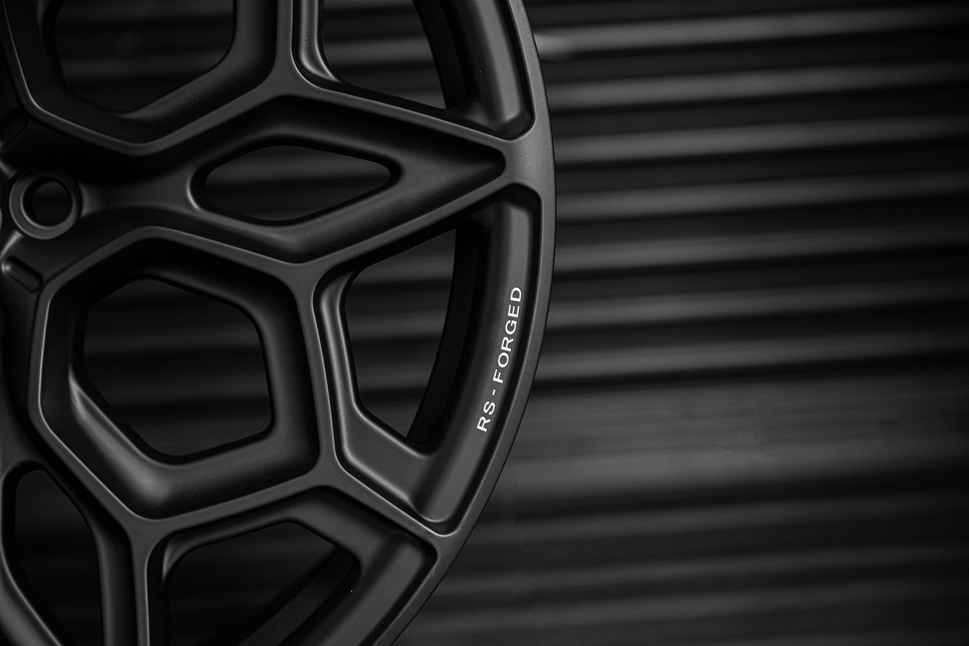 23" Satin Black Range Rover Sport Type 57 RS-Forged Alloy Wheels ...