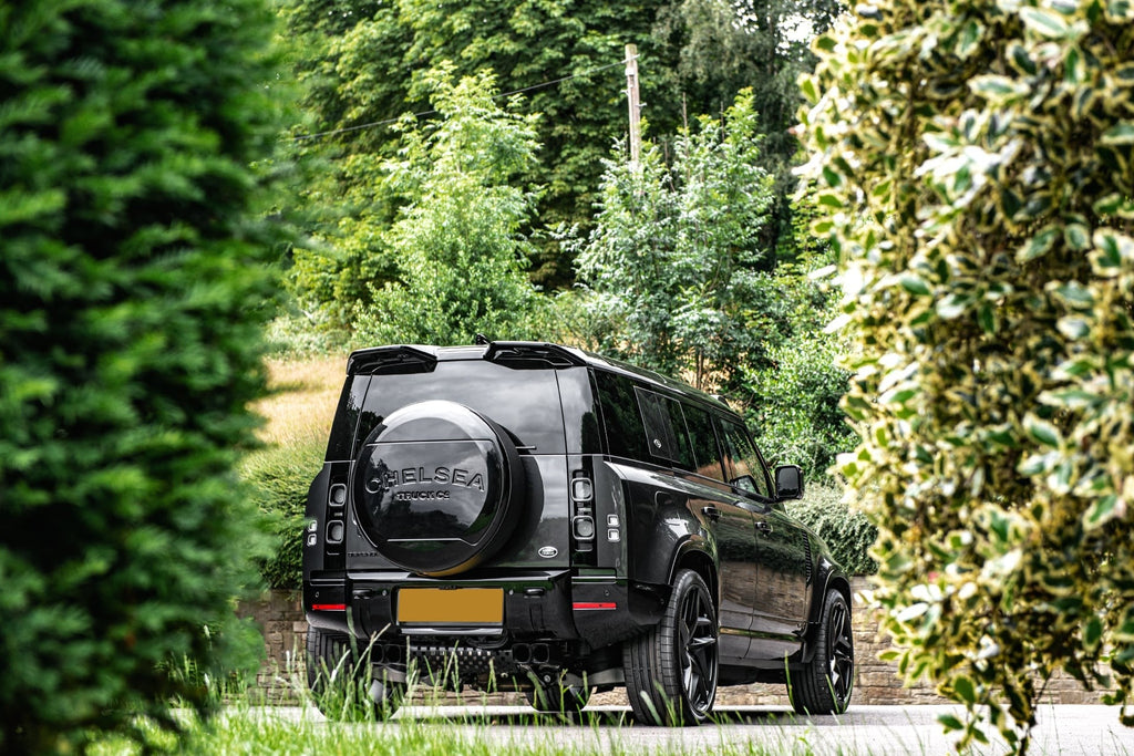 Project Kahn's V8 Quad Exhaust System for the New Defender